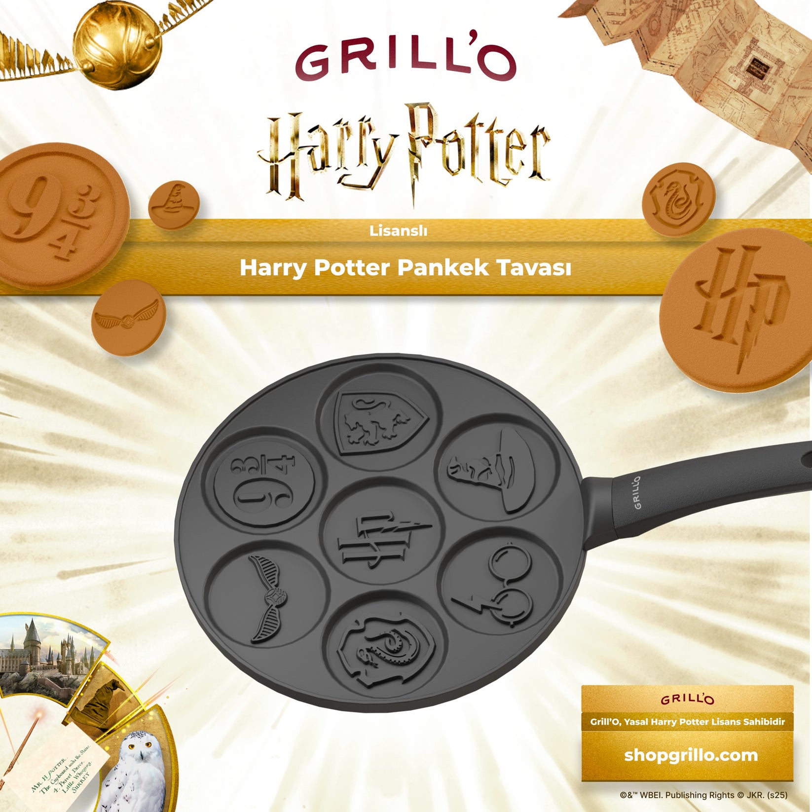 Harry Potter Pankek Tavası – Shop Grillo